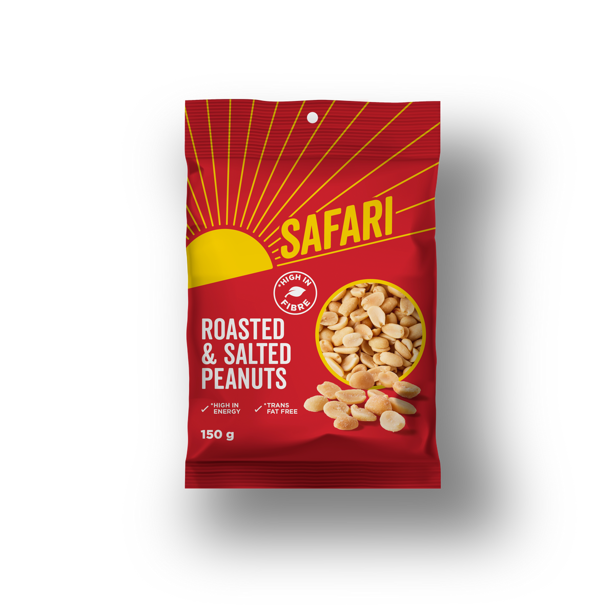 Peanuts Roasted&Salted 150g – SAFARI Factory Shop
