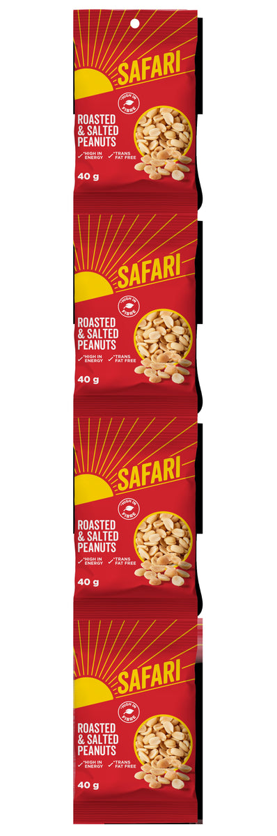 Peanuts 4x40g – SAFARI Factory Shop