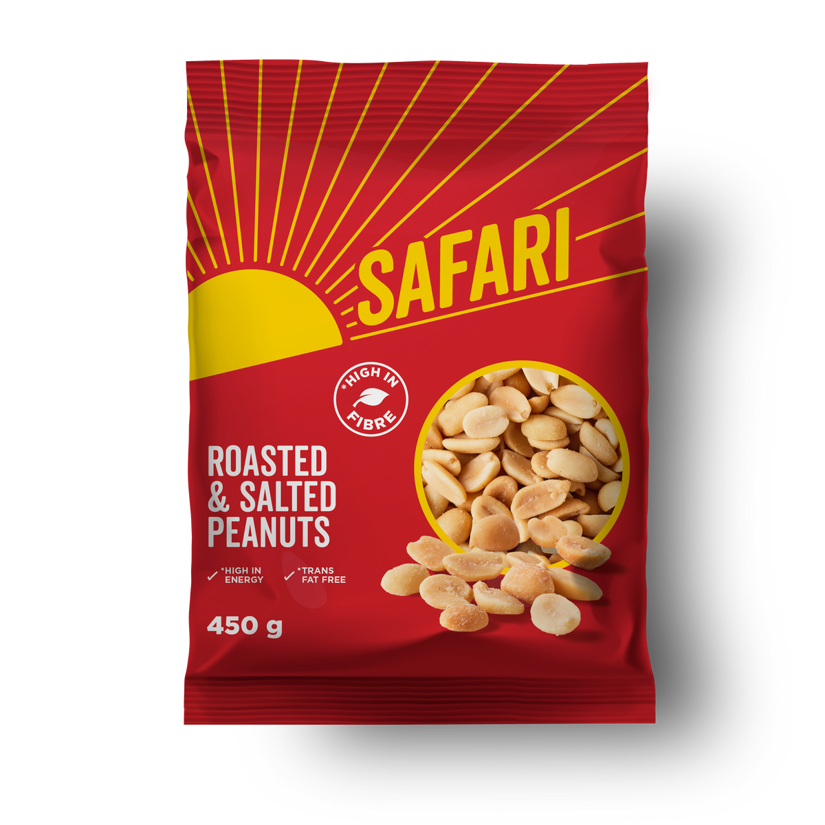 Peanuts Roasted&Salted 450g – SAFARI Factory Shop