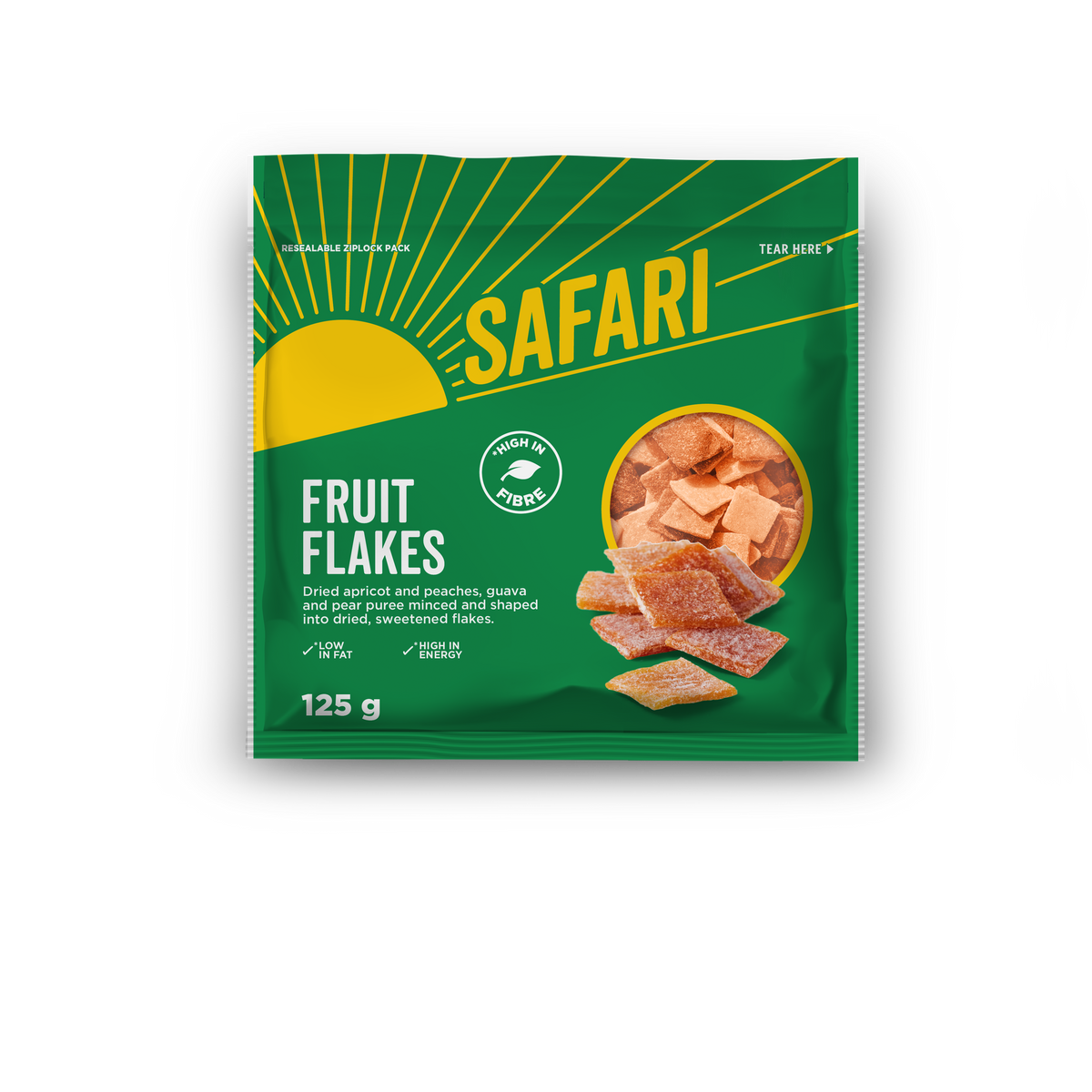 Fruit Flakes: 125g – SAFARI Factory Shop