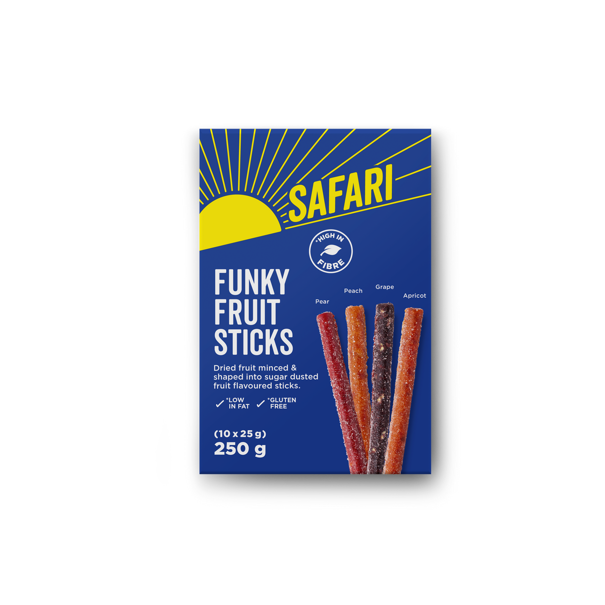Fruit Sticks 10x25g – SAFARI Factory Shop