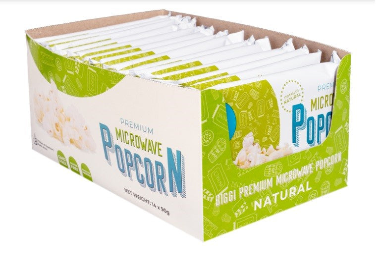 Natural Microwave Popcorn 90g – SAFARI Factory Shop