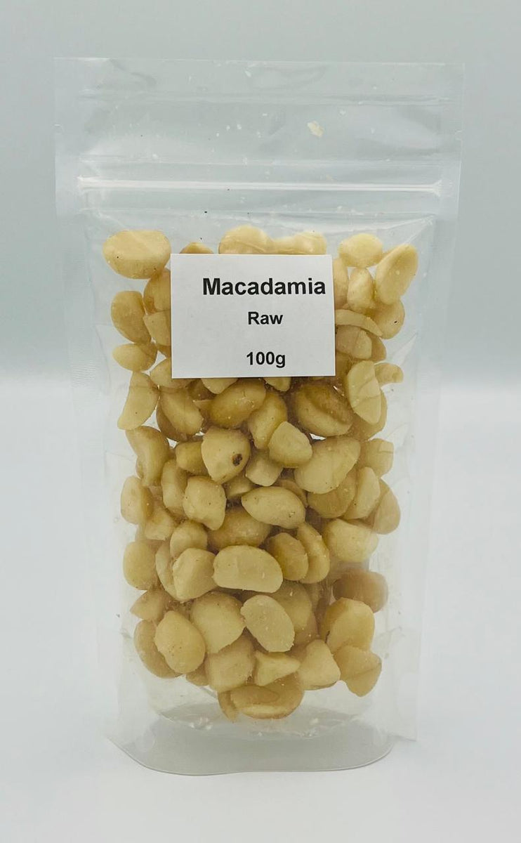 Macadamia Raw 100g – SAFARI Factory Shop