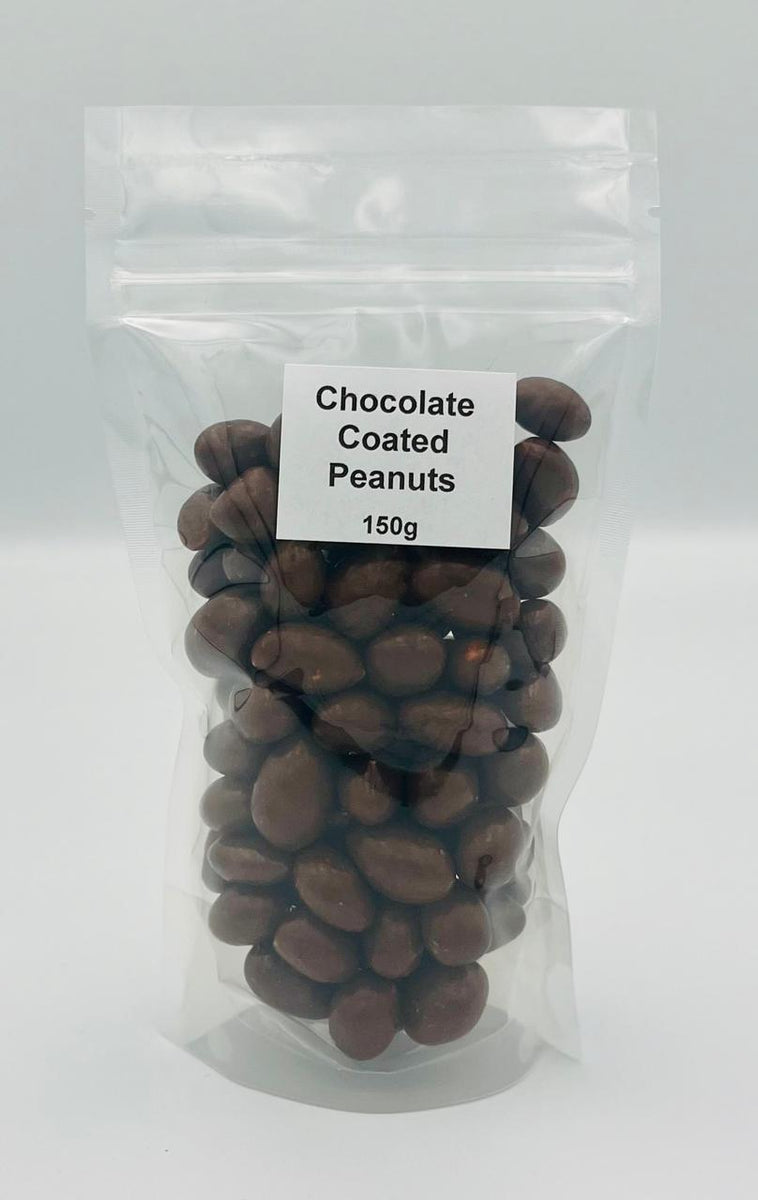Chocolate Coated Peanuts 150g – SAFARI Factory Shop